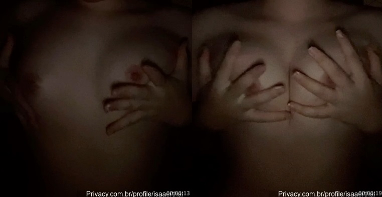 Isabella Erthal Naked Squeezing Her Natural Breasts Cnn Amador